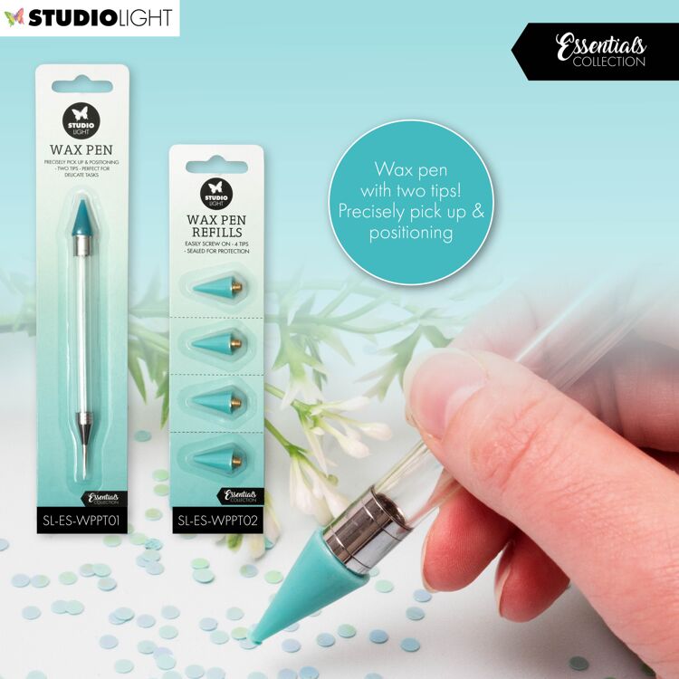 Actieset - Studio Light - Essential Tools - Wax Pen + Replacement Tips ...