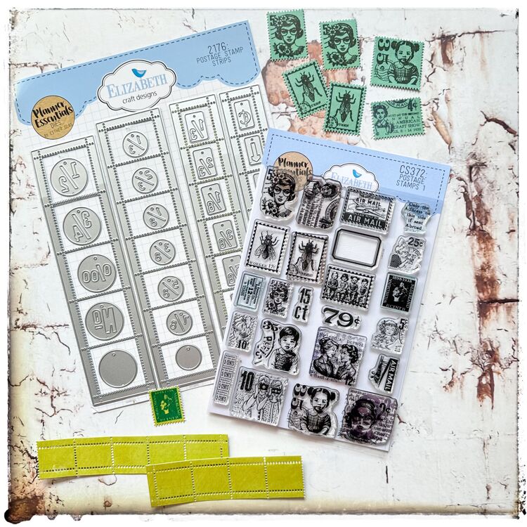 Elizabeth Craft Design - La Dolce Vita - Actieset Postage Die Strips ...