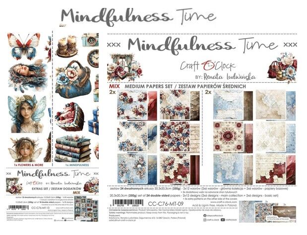 ACTIESET Craft O' Clock - Mindfulness Time | HobbyVision