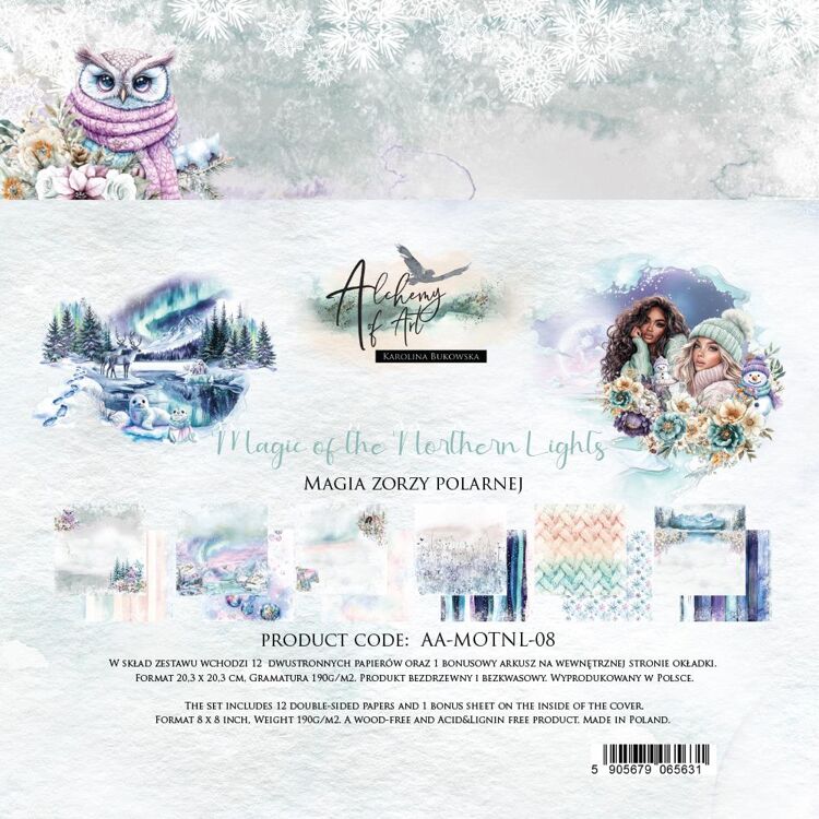 Alchemy of Art - Magic of the Northern Lights - Paper Collection Set 20 ...