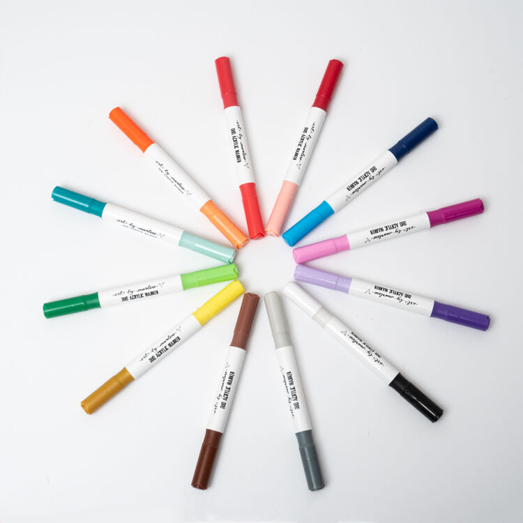 Studio Light - Art by Marlene - Essentials - Duo Acrylic Markers ...